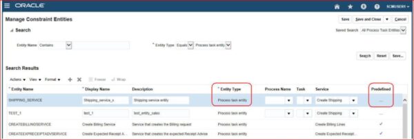 Processing Constraints In Oracle Order Management Cloud
