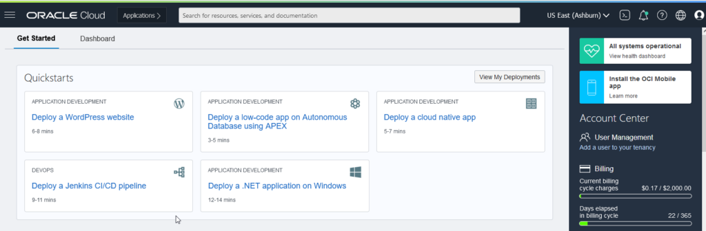 Creating Your First Fusion Analytics Warehouse(FAW) Instance