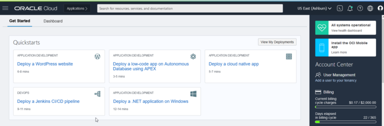 Creating Your First Fusion Analytics Warehouse(FAW) Instance