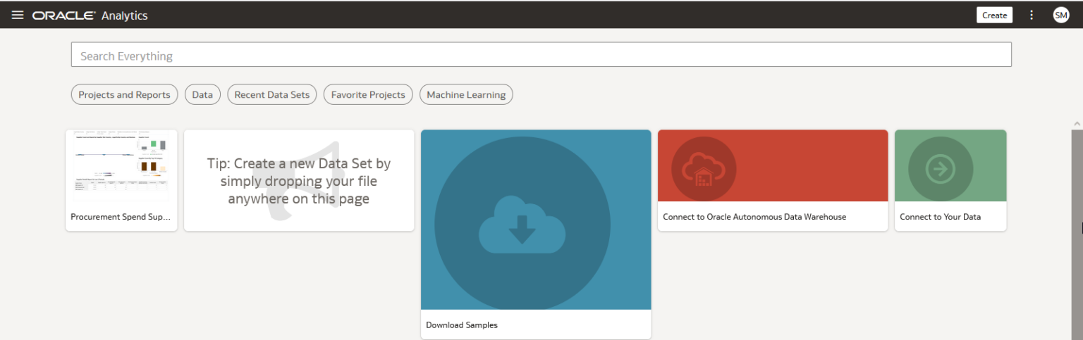 Creating Your First Fusion Analytics Warehouse(FAW) Instance